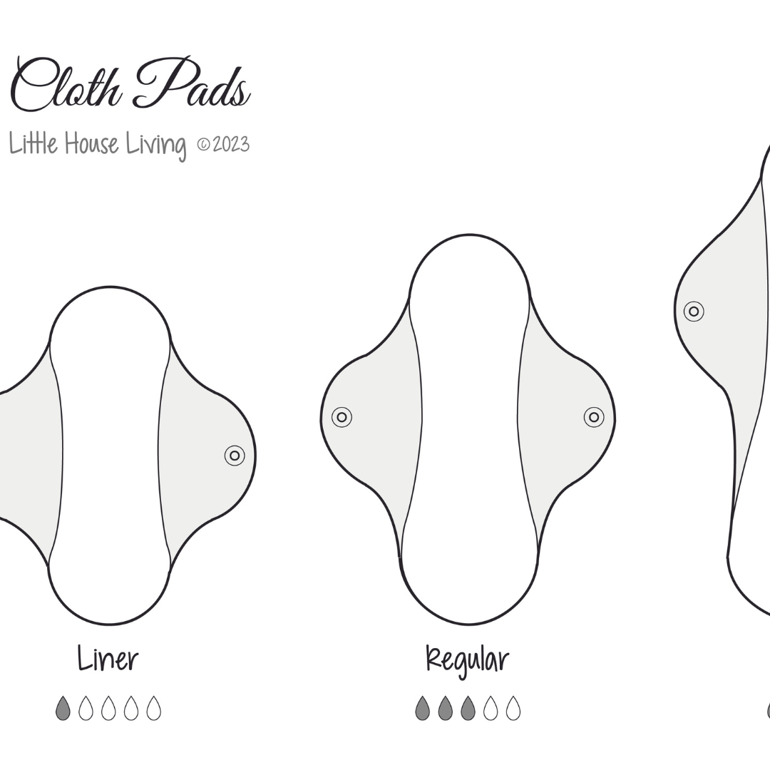 Reusable Maxi Pad Pattern Reusable Sanitary Pads How To Make And Use